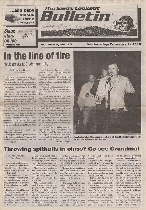 From The Archives: Wednesday, February 1, 1995