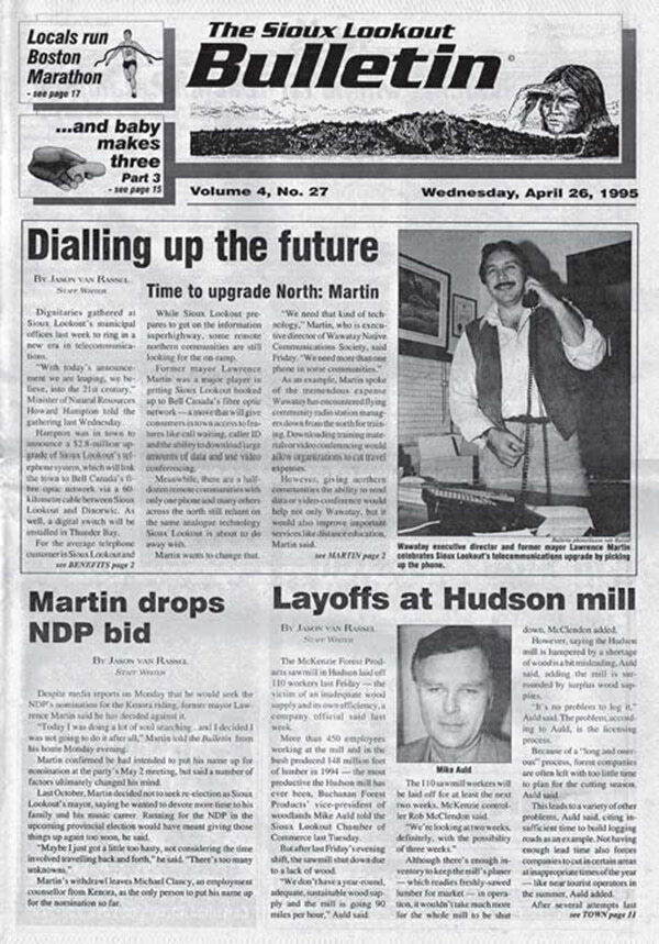 From The Archives: Wednesday, April 26, 1995