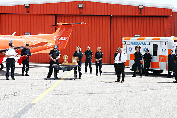 Honouring fallen paramedics